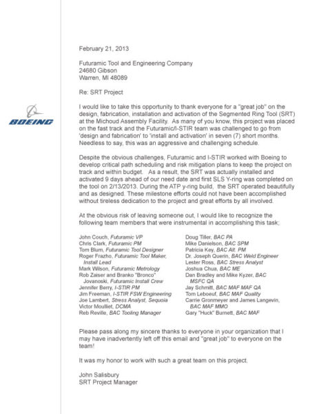 Certified Quality And Customer Satisfaction | Futuramic