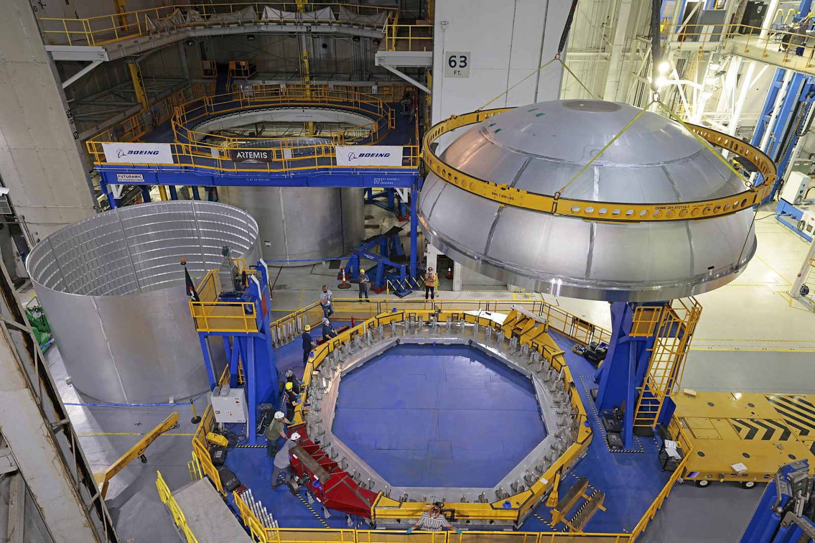 NASA Completes Welding of Artemis III Core Stage Tank Dome | Futuramic