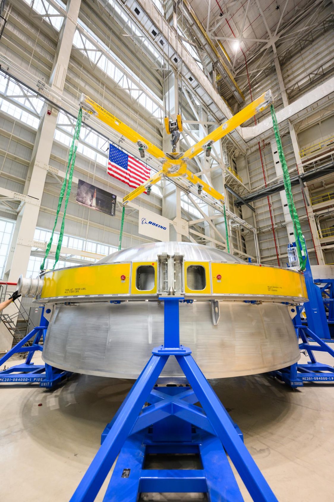 NASA, Boeing Prepare Future SLS Upper Stage Dome for Welding | Futuramic