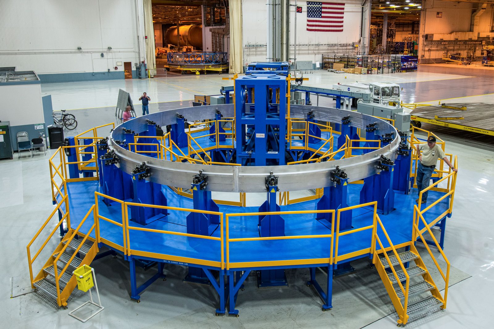 Artemis V SLS Rocket Y-Ring Manufactured at Michoud | Futuramic